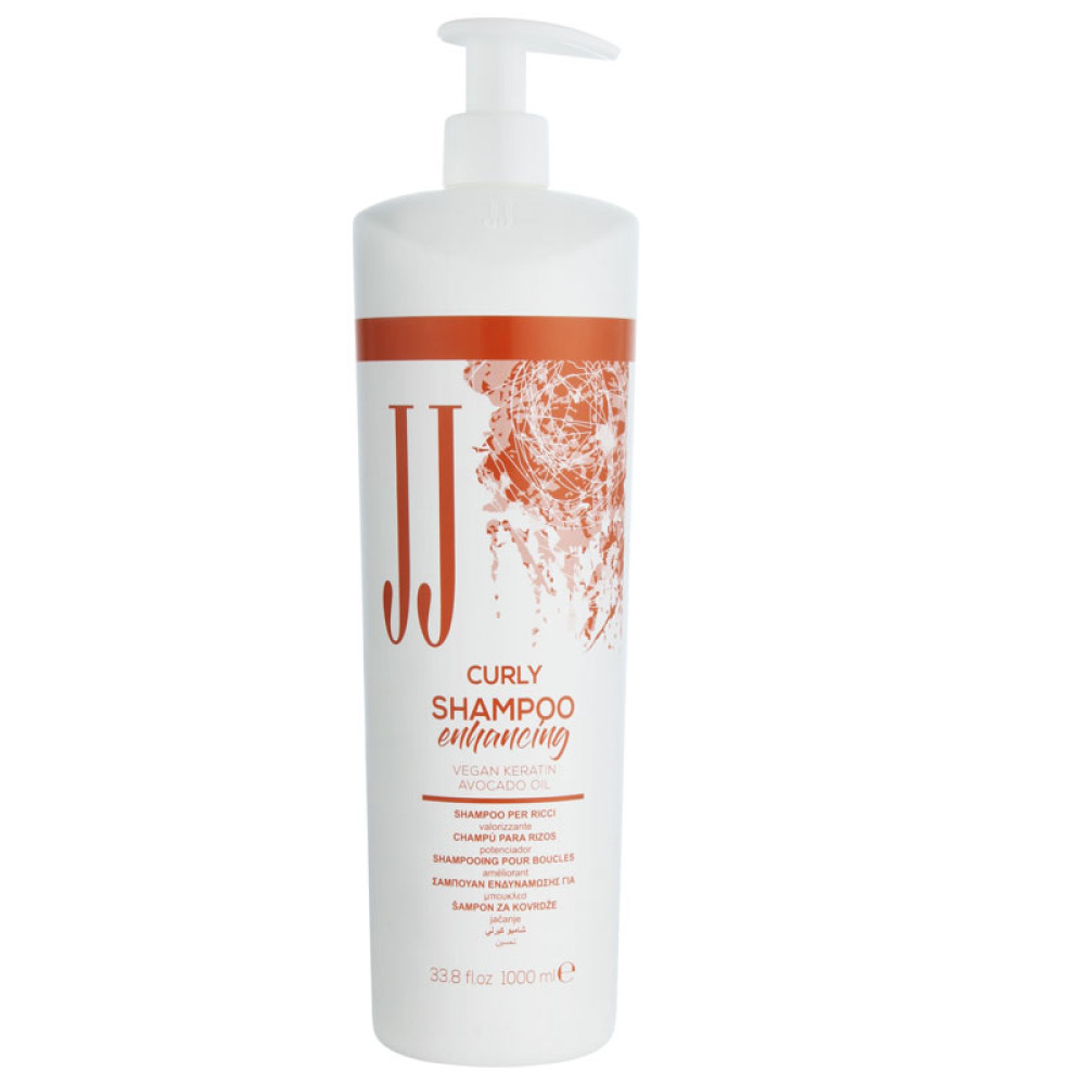 Хидратиращ шампоан за къдрава коса JJ's Curly Shampoo 1000ml